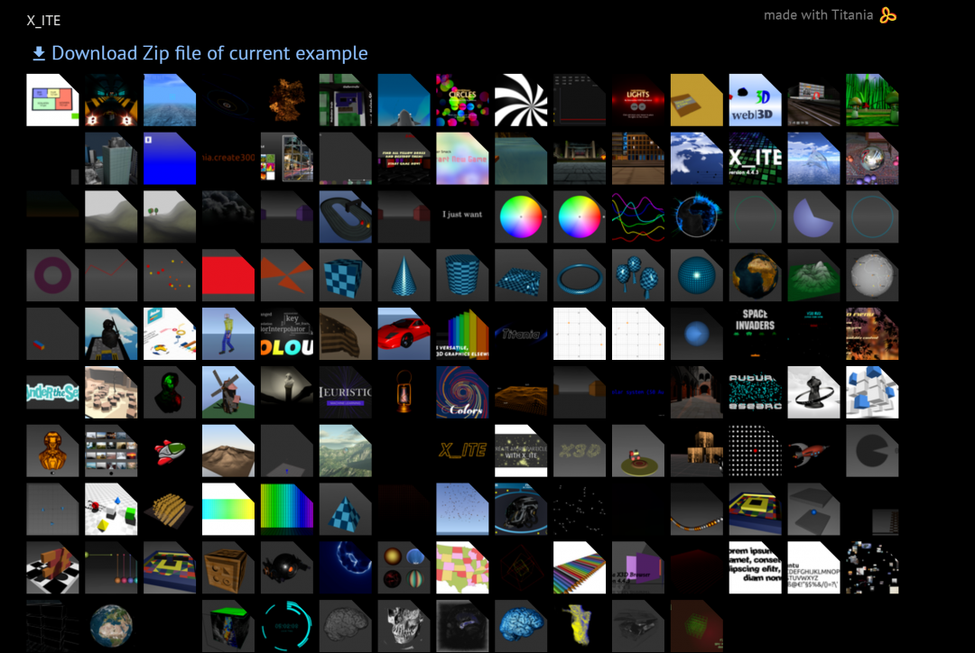 X3D Examples - WebX3D